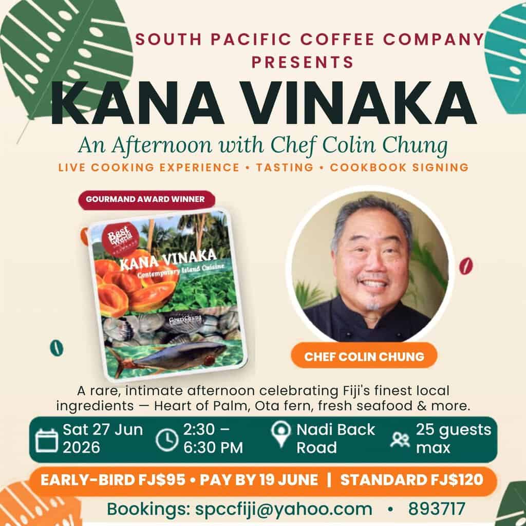An afternoon with Chef Colin Chung - Fiji Traveller